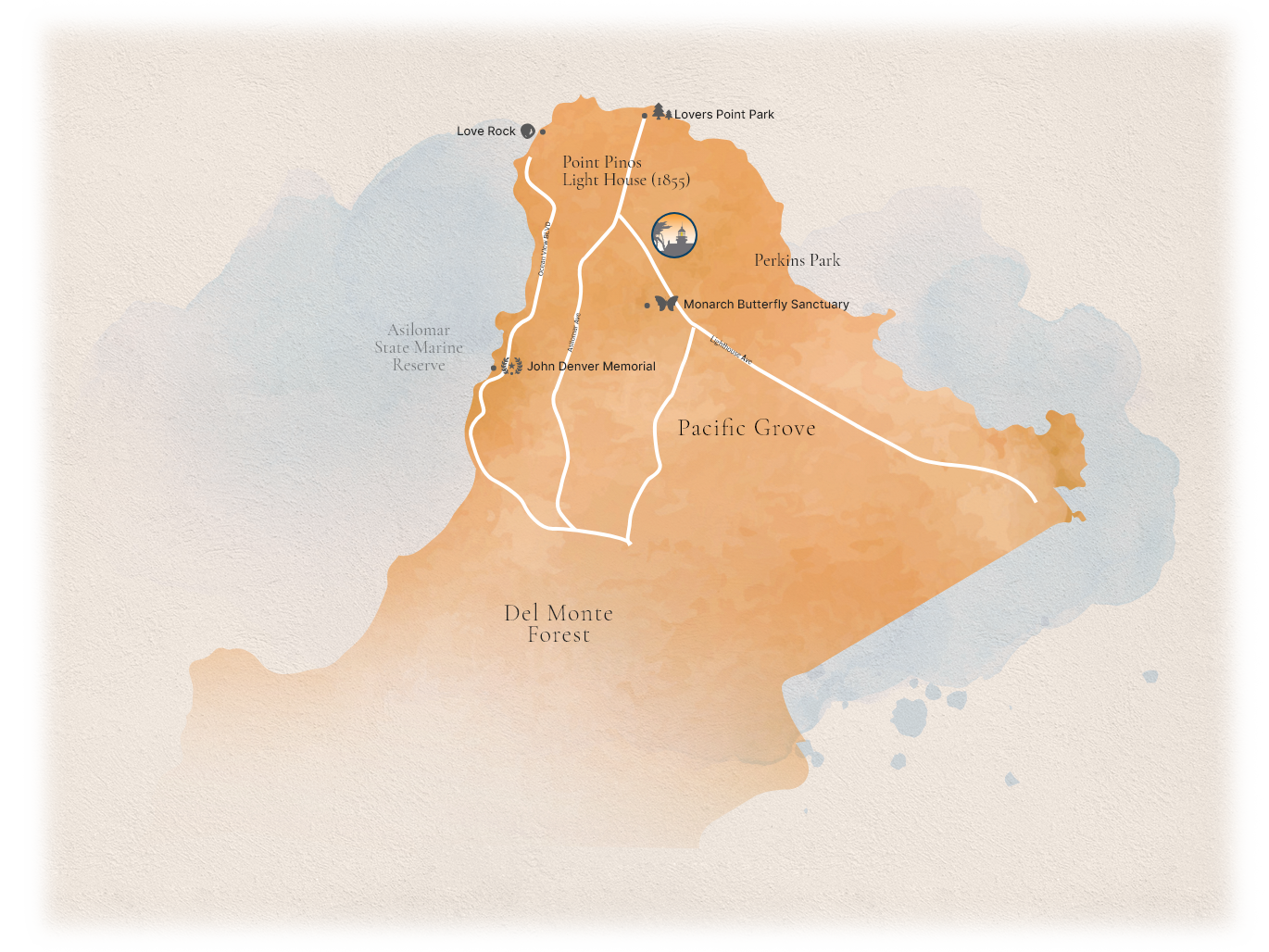 Hotel in Pacific Grove CA | Lighthouse Lodge & Cottages